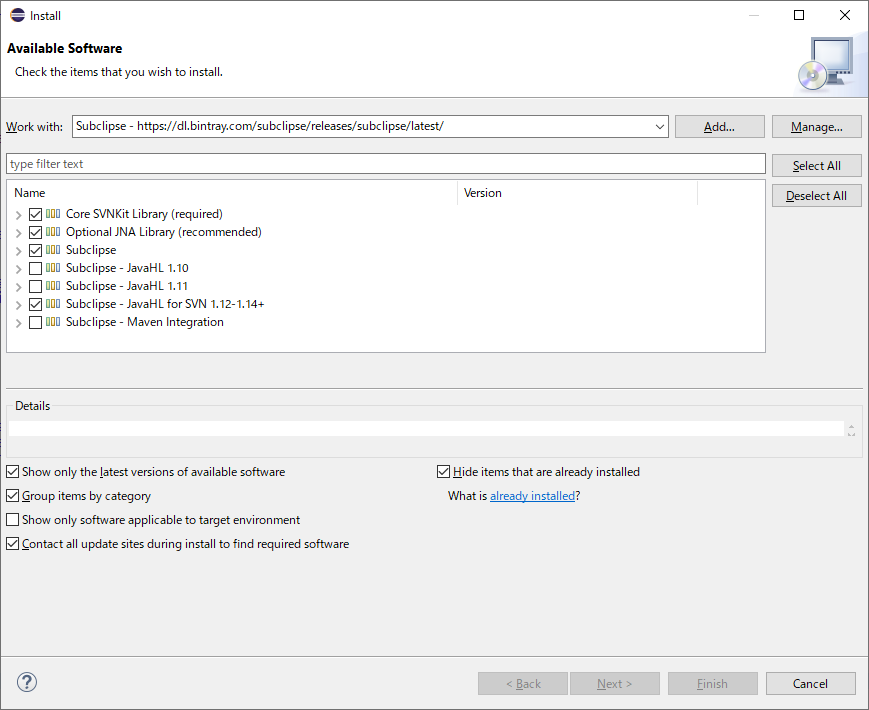 eclipse 2020-06 + php + subclipse の環境を作る at softelメモ